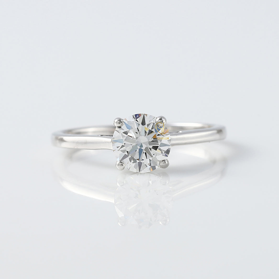 Custom Moissanite Diamond Engagement Rings Set for Women – Gemluxjewels.com